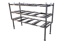 Multi-Directional Morgue Cooler Racks
